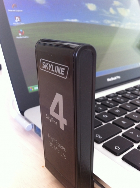 Skyline 4G er elendigt - 4G test mod Telia