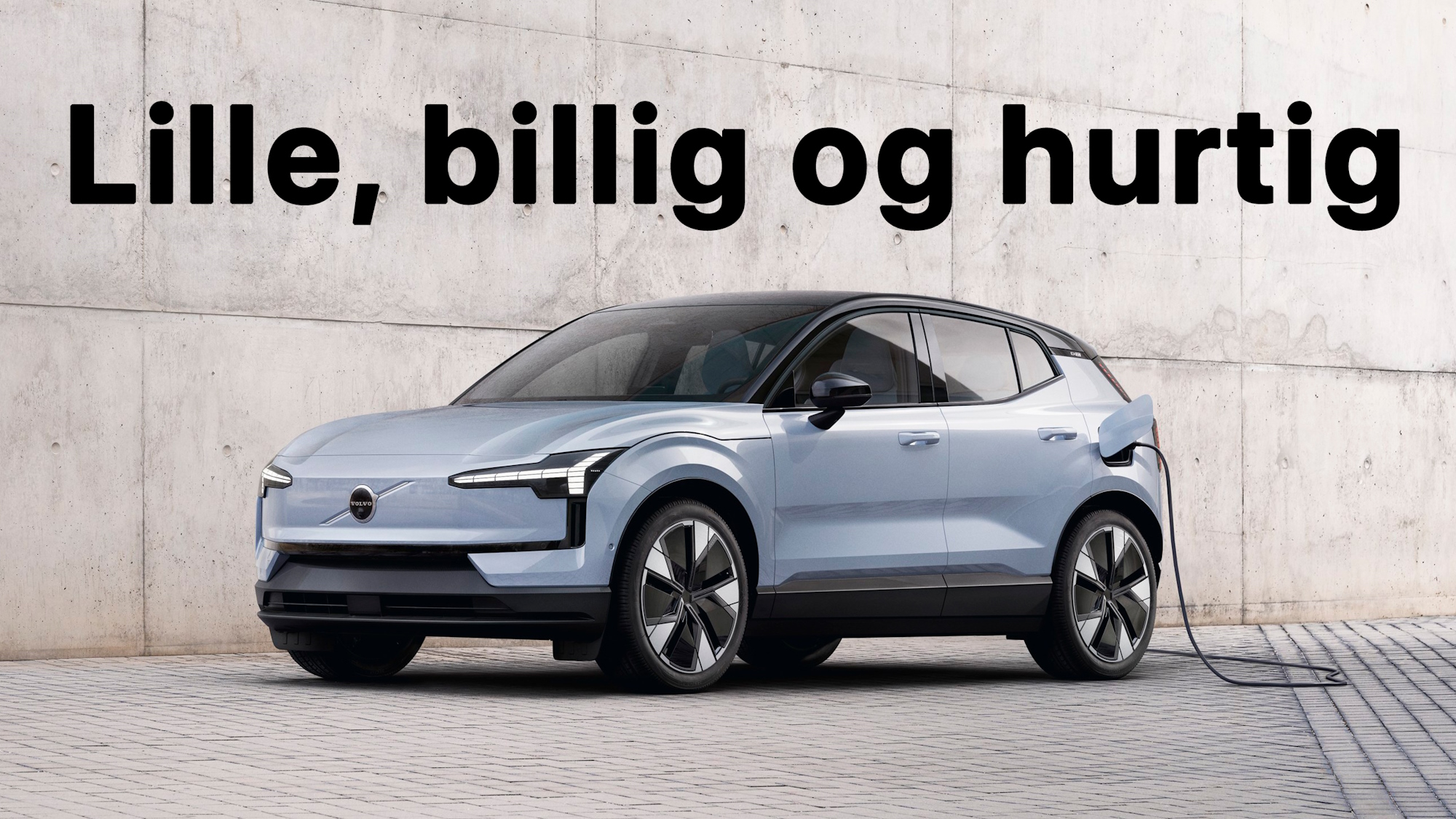 Første indtryk af Volvo EX30 - sådan er den lille elbil
